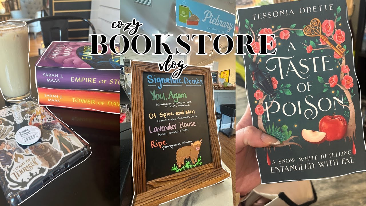 cozy bookstore vlog | indie bookstore vibes 📚🫶🏻 - YouTube