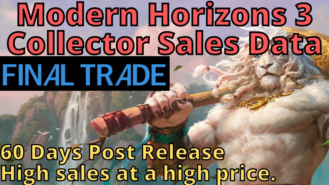 MH3 Sales Data, 60 days post release. WOTC continues to execute. - YouTube