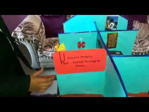 Science working model on energy conservation - YouTube