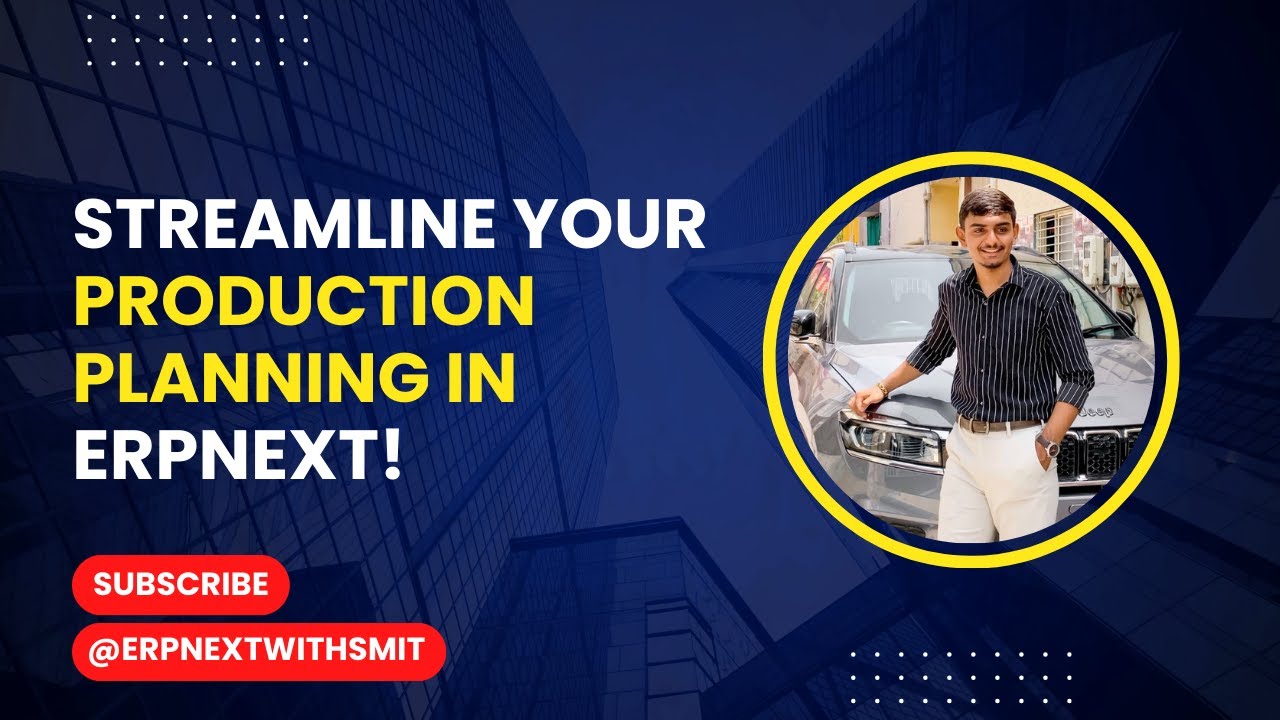 How To Create Production Order in ERPNext! - YouTube