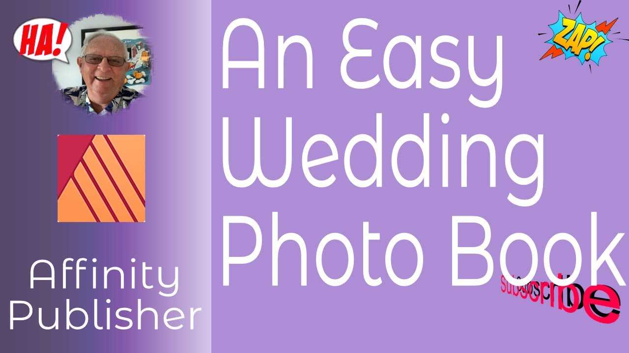 A Wedding Photo Book For Affinity Publisher - YouTube