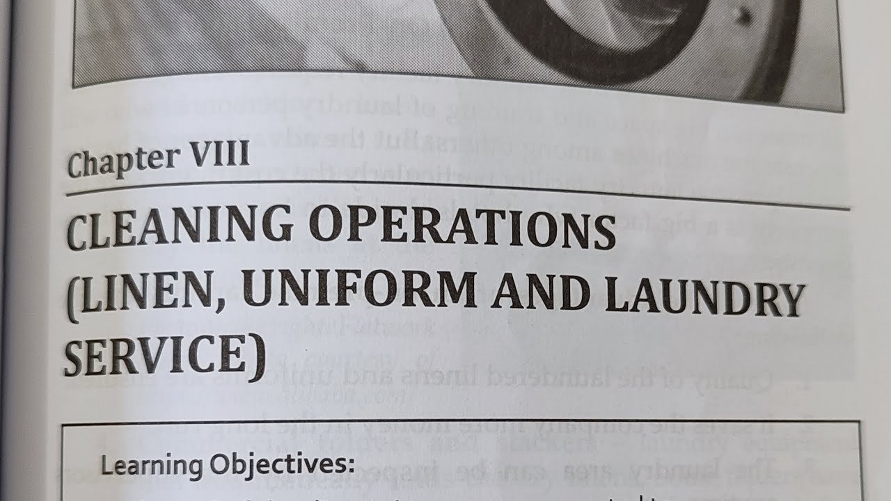CHAPTER VIII_HPC2_CLEANING OPERATIONS (LINEN, UNIFORM AND LAUNDRY ...