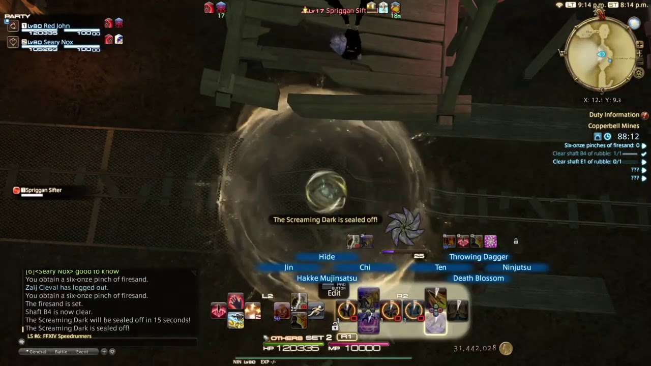 FFXIV Copperbell Mines unsynced speedrun in 5m17s - YouTube