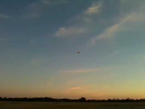 RC Cargo parachute drop - YouTube