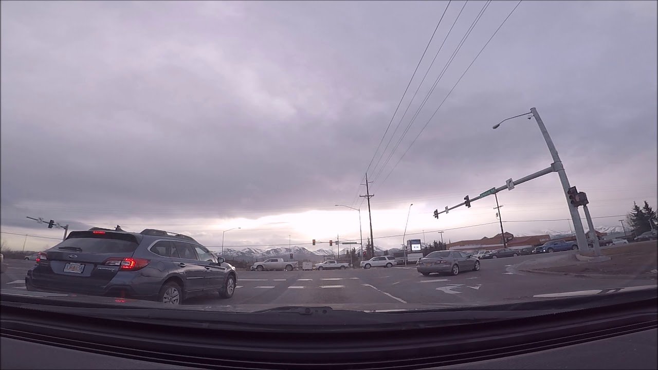 ALASKA DRIVE - Anchorage/Girdwood/Bird Ridge - April 23rd 2018 - YouTube