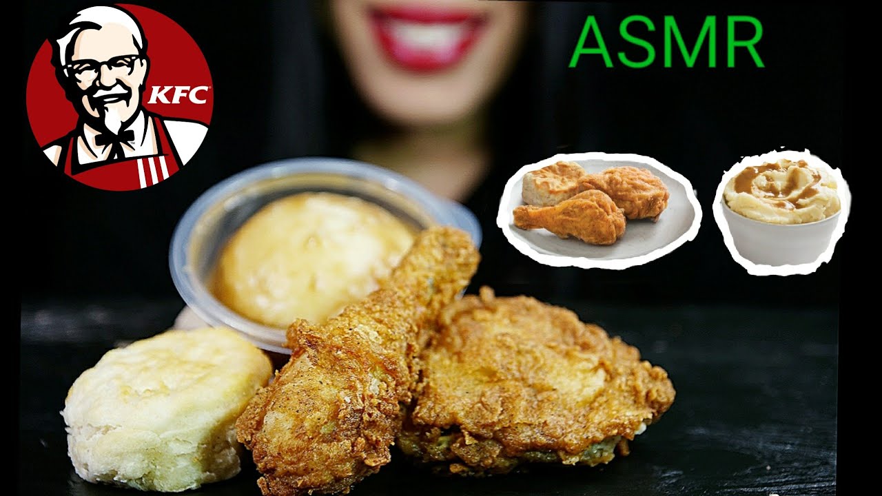 ASMR | KFC Fried Chicken *CRUNCHY EATING SOUNDS* NO TALKING - YouTube