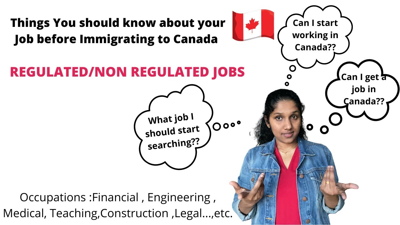 Licenced (Regulated) and non-licensed jobs in Canada: The facts ...