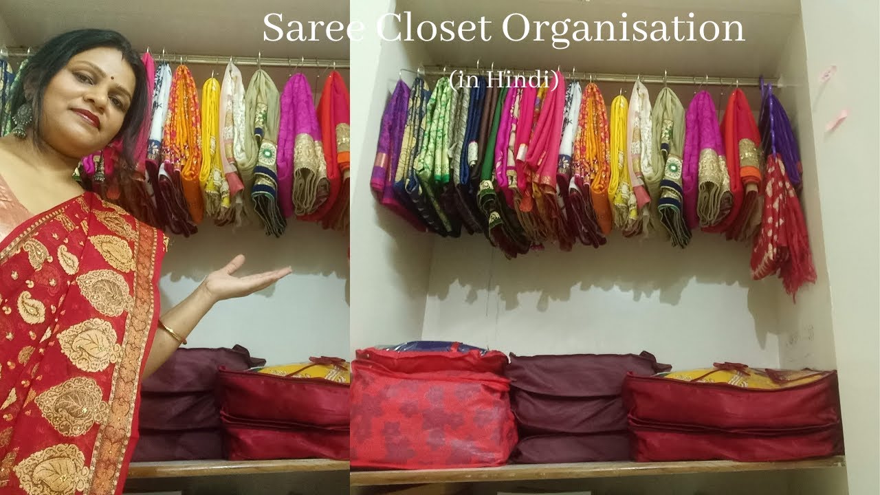 Saree Organization/Saree Closet Organization/How to Organize Saree ...