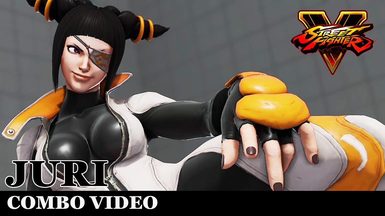 SFV - Juri Combo Video [Inputs on screen] - YouTube