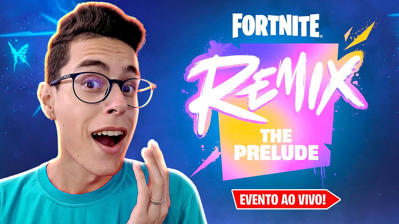 🚨 FORTNITE: EVENTO AO VIVO - O RETORNO DO CAPÍTULO 2 (CHAPTER 2 REMIX ...