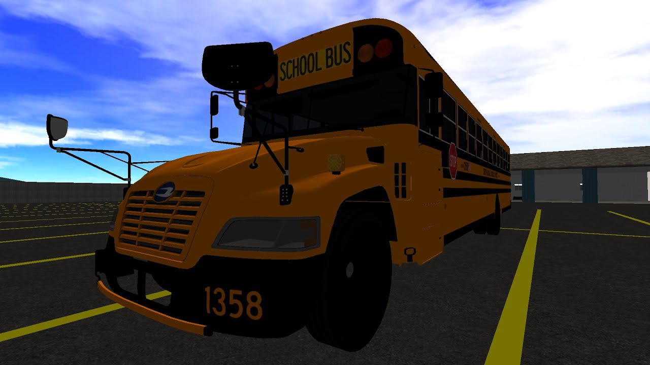 2015 Bluebird Vision startup and test drive - YouTube