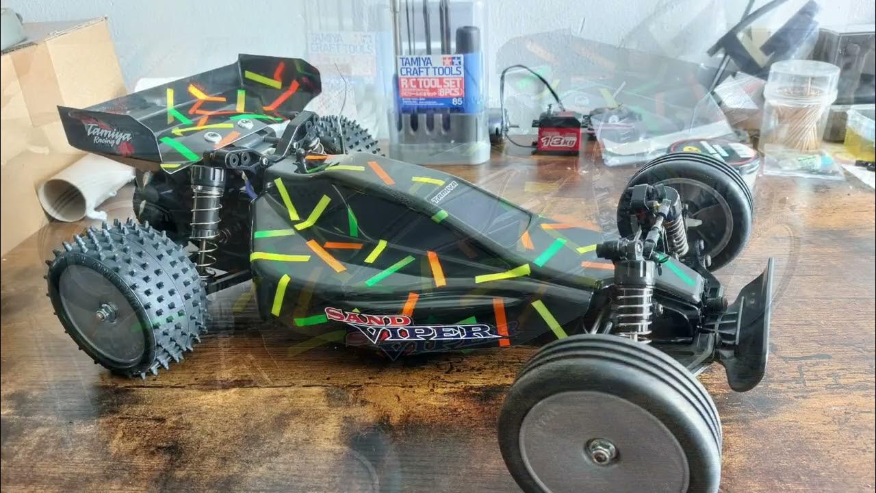 tamiya dt02 ,df03, nieuw in de collectie rc cars - YouTube