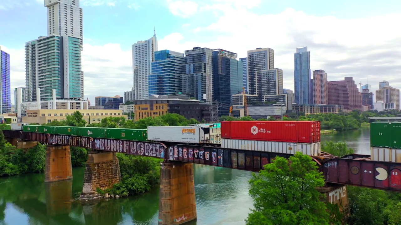 Austin Texas Aerial Tour - Lake Austin drone footage 4k - YouTube