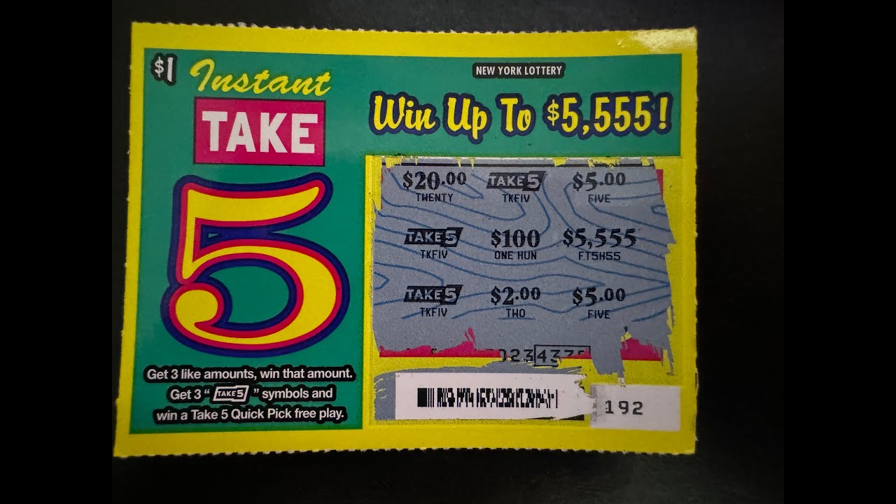 10 Lotteries. Tickets Instant Take 5.#715-#724. - YouTube