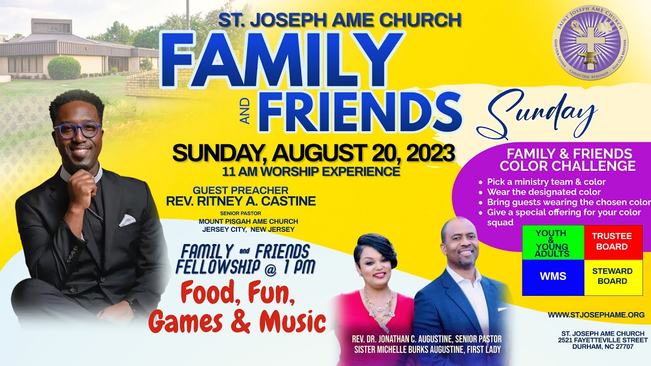 Rev. Ritney Castine at St. Joseph's Family and Friends Sunday (August ...