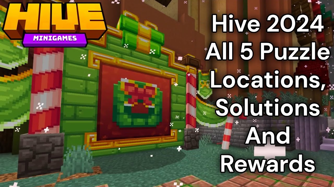 Every Hive 2024 Winterfest Puzzle Location Solution And Rewards - YouTube