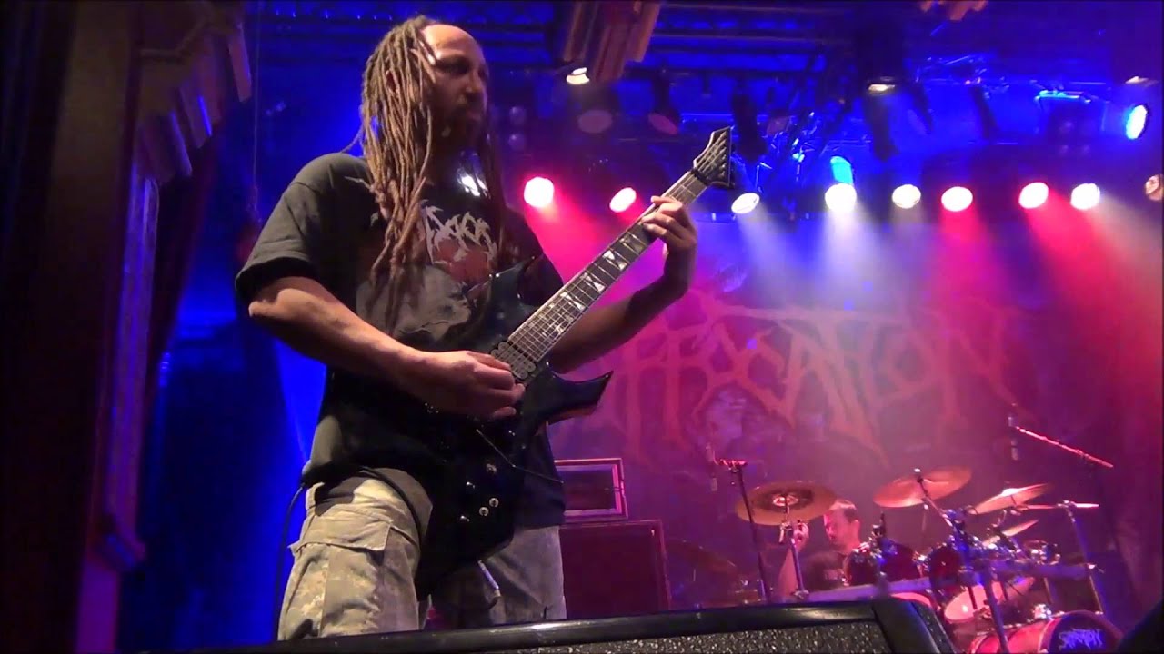 Suffocation - Breeding The Spawn Live (without Derek Boyer) @ Moriska ...