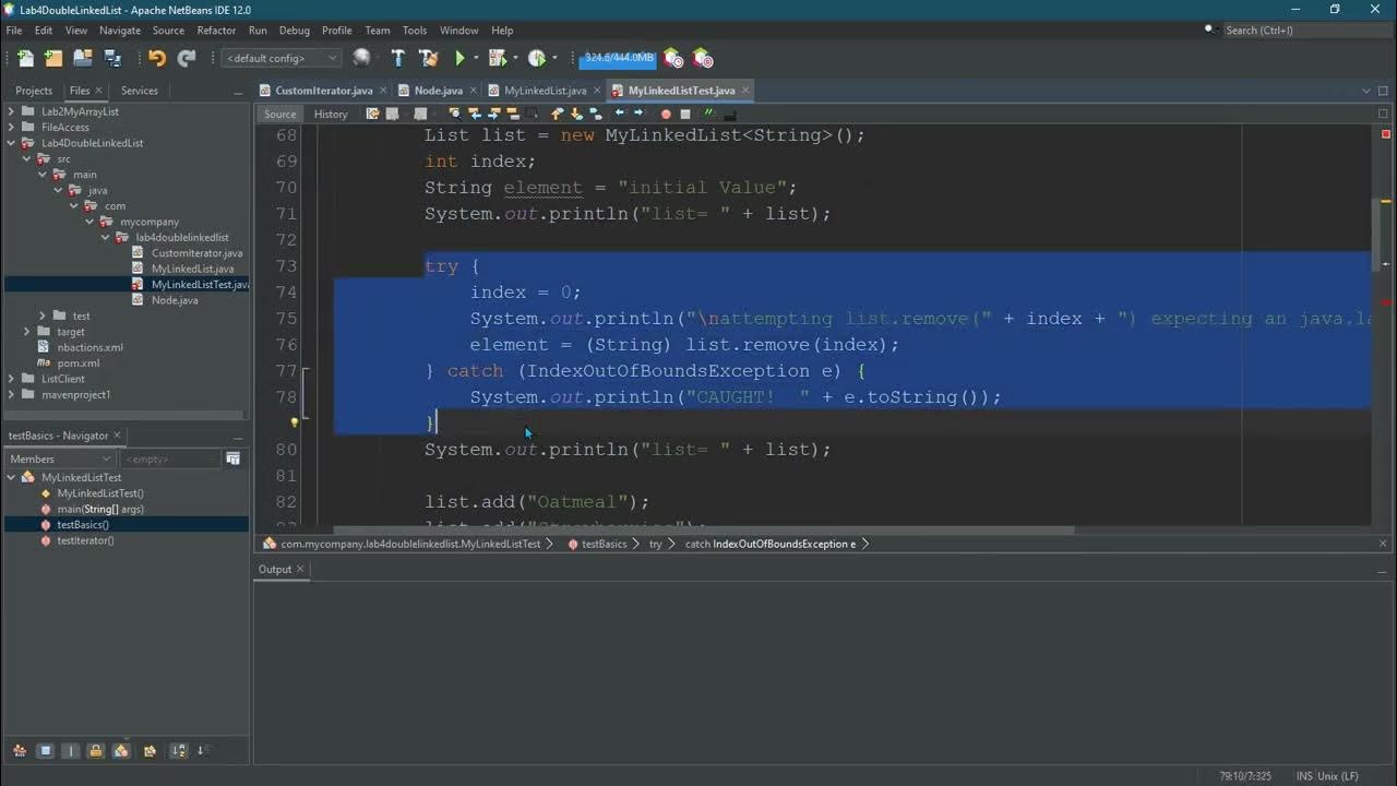 CS162 Java = Modifying toString From LinkedList to DoubleLinkedList = Part 2 - YouTube