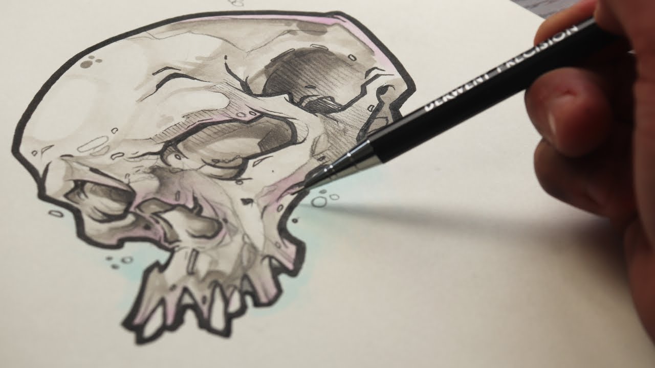 How To Line And Colour Your Art - YouTube