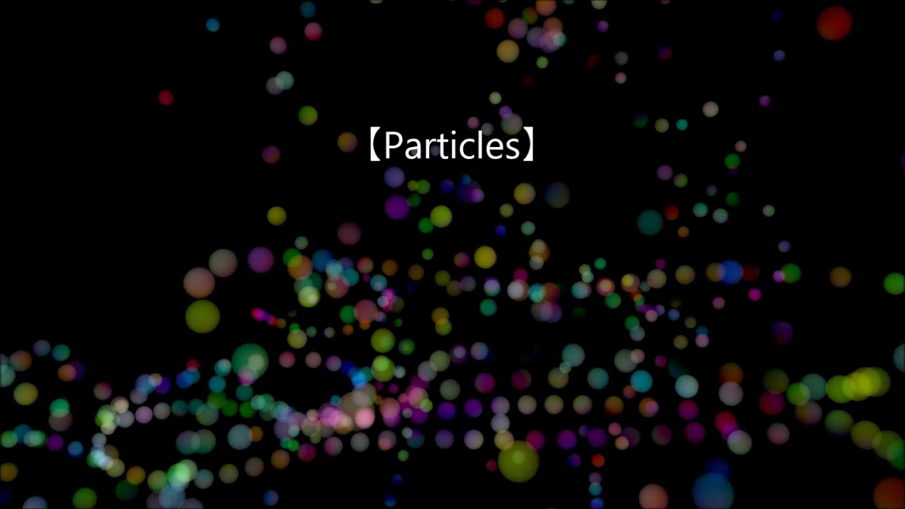 TTMP original music & image movie 【 Particles】 - YouTube