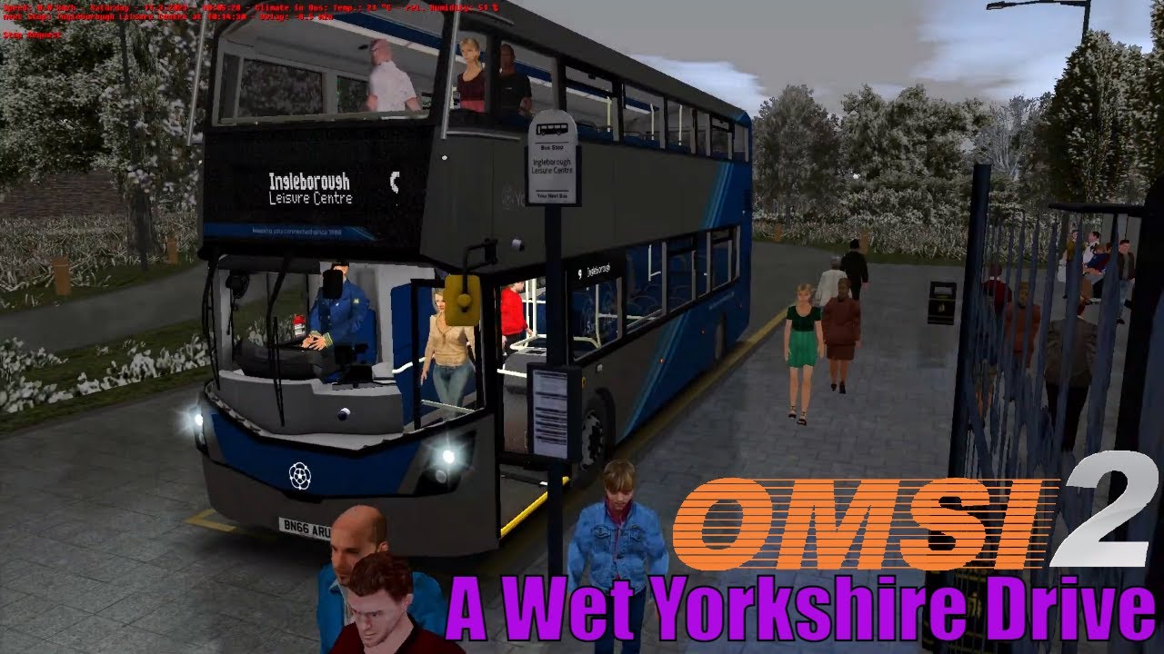 OMSI 2 | Yorkshire Counties 3.0 | Route 9 | YC Masterdeck - YouTube