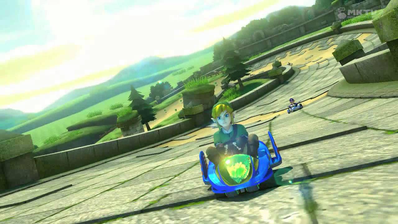 Wii U - Mario Kart 8 - Hyrule Circuit - YouTube
