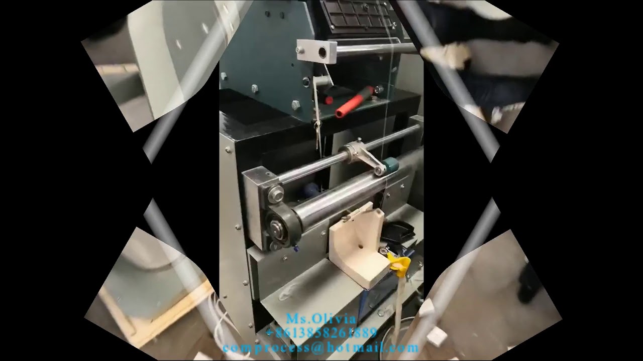 lab use household wool yarn spinning making machine - YouTube