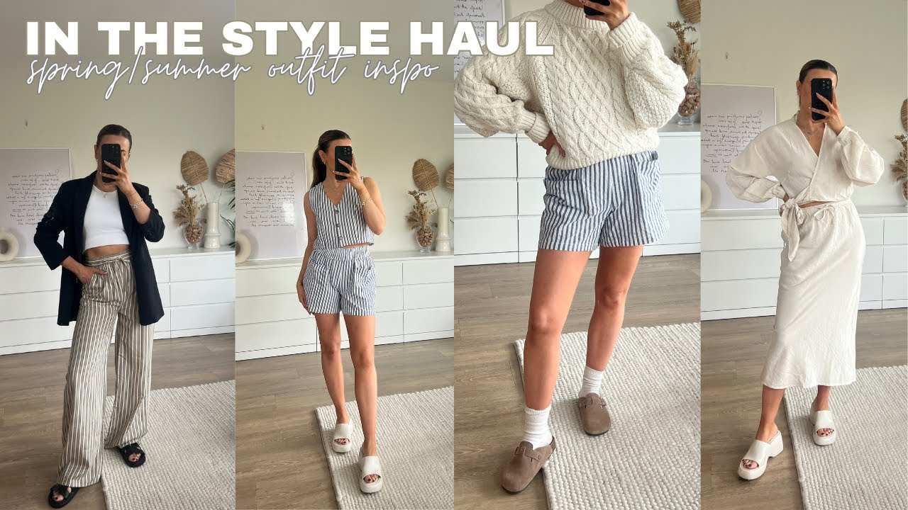 IN THE STYLE SPRING/SUMMER TRY ON HAUL | in the style x jenny mogey ...
