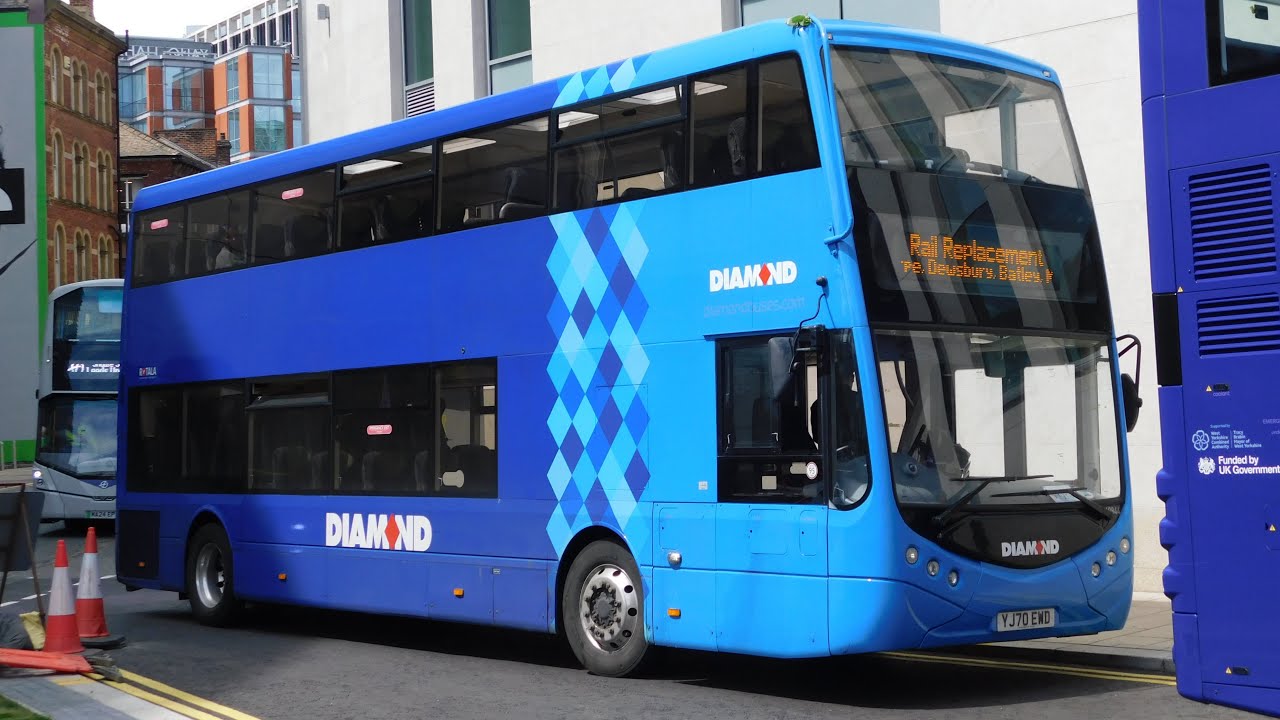 PROPER NICE BEAST! | Optare Metrodecker 40844 (YJ70 EWD) | Diamond Bus ...