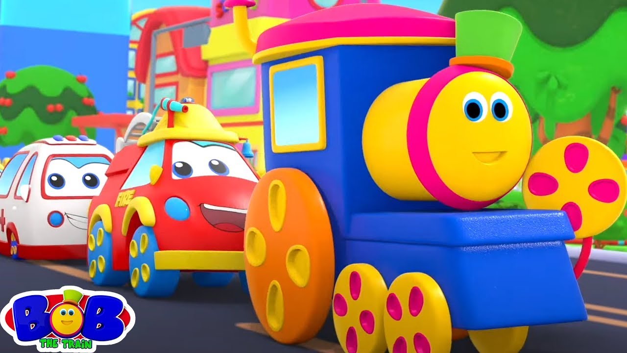 🚂 1 Hour of Fun with Bob the Train | Train Song & Kids’ Top Nursery ...