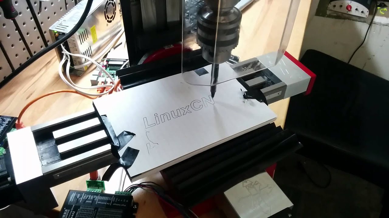 X2 with CNC Fusion kit moving for first time. - YouTube