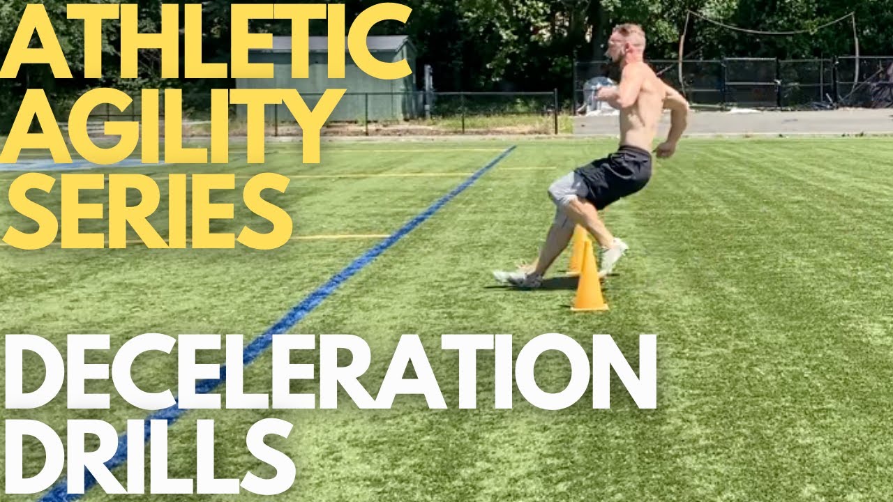 Athletic Agility Series - Deceleration Drills (STOP ON A DIME) - YouTube