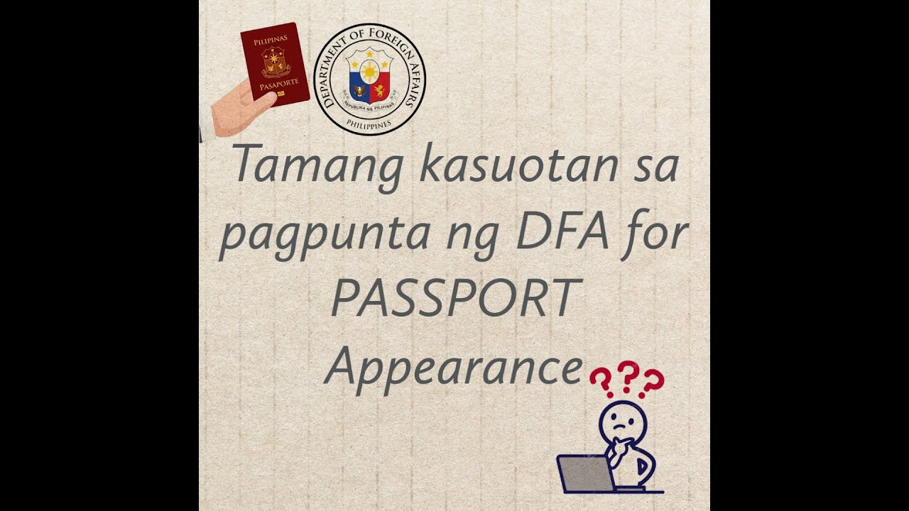 Proper Attire On The Day Of Your Passport Apperance YouTube proper-attire-on-the-day-of-your-passport-apperance-youtube