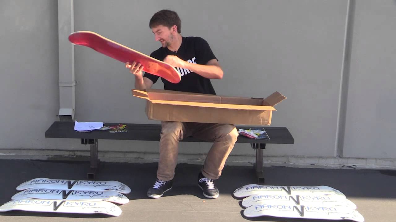 AARON KYRO PRO MODEL BOX OPENING - YouTube