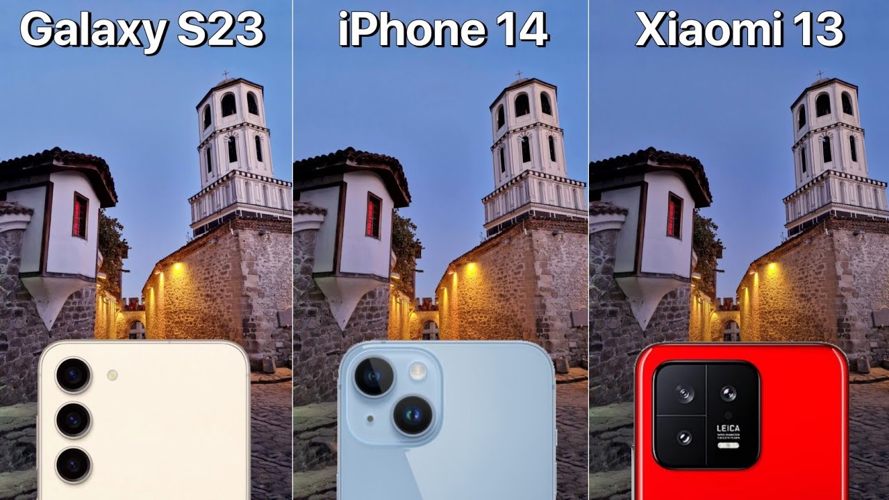 Samsung Galaxy S23 VS iPhone 14 VS Xiaomi 13 Camera Test & Review - YouTube