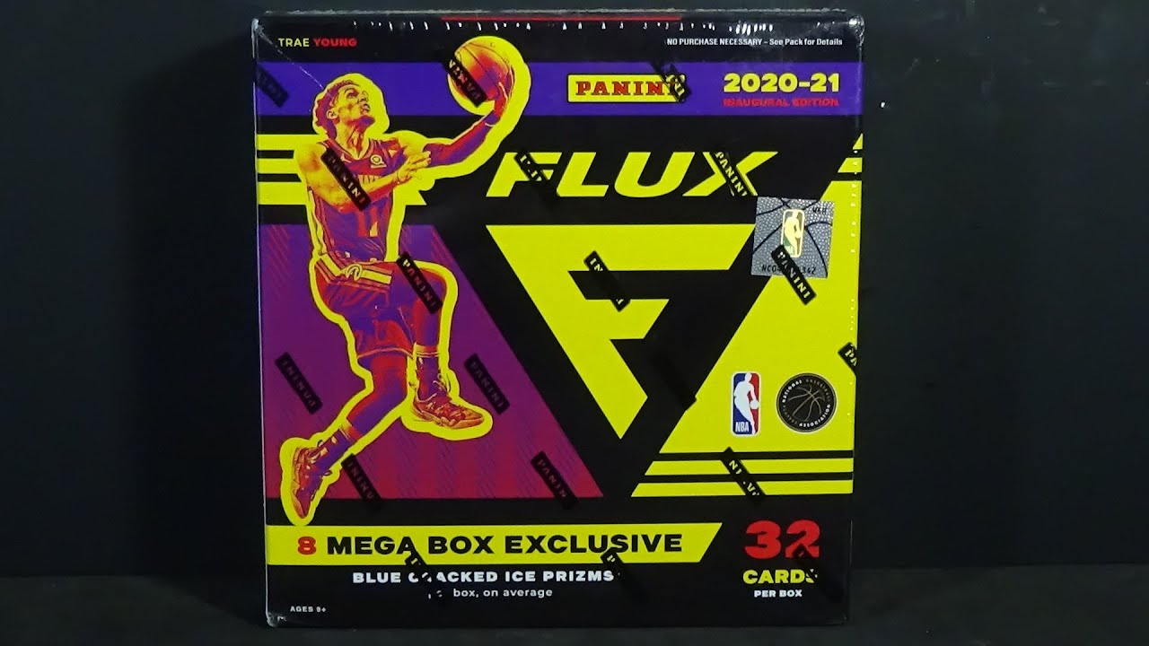 2020-21 Panini FLUX Basketball MEGA Box! BLACK ICE 1 OF 1!! - YouTube