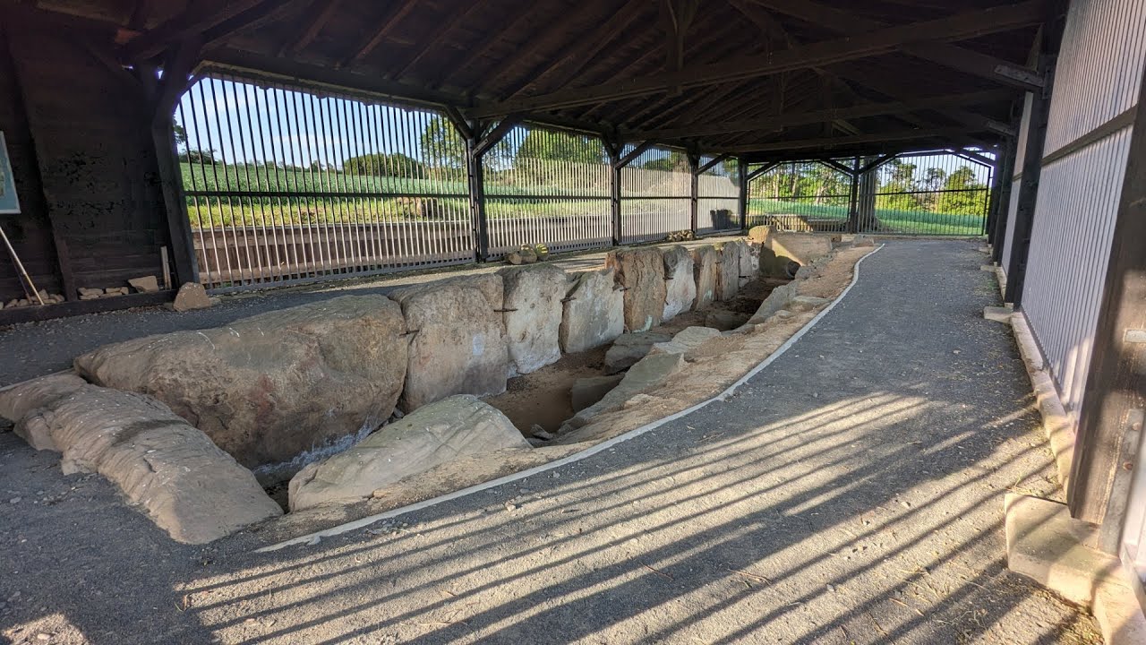Das Steinkammergrab von Züschen bei Fritzlar (Hessen) - YouTube