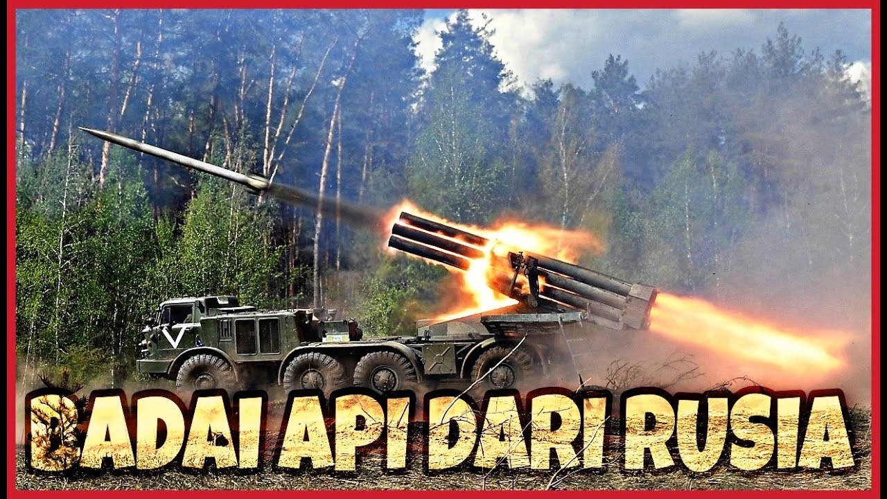 MENGENAL SI BADAI API DARI RUSIA BM-27 URAGAN - YouTube