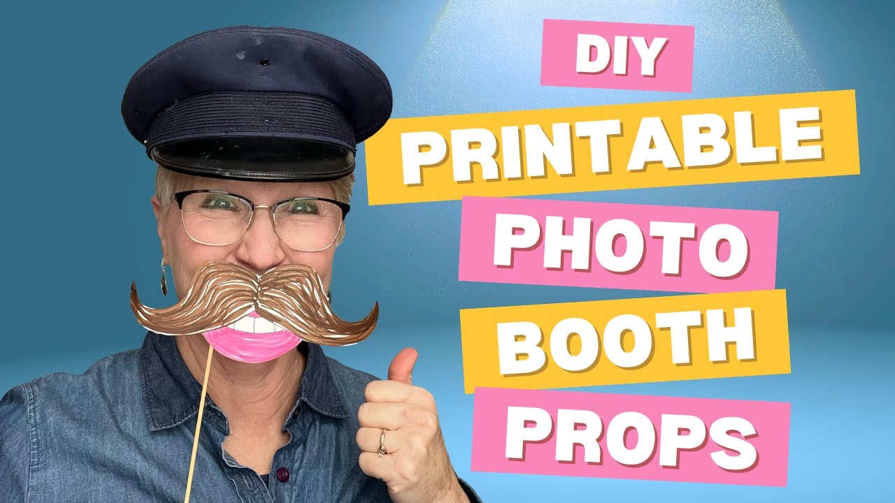 DIY Printable Photo Booth Props Activity (Free!) | Welcome to Nana's ...