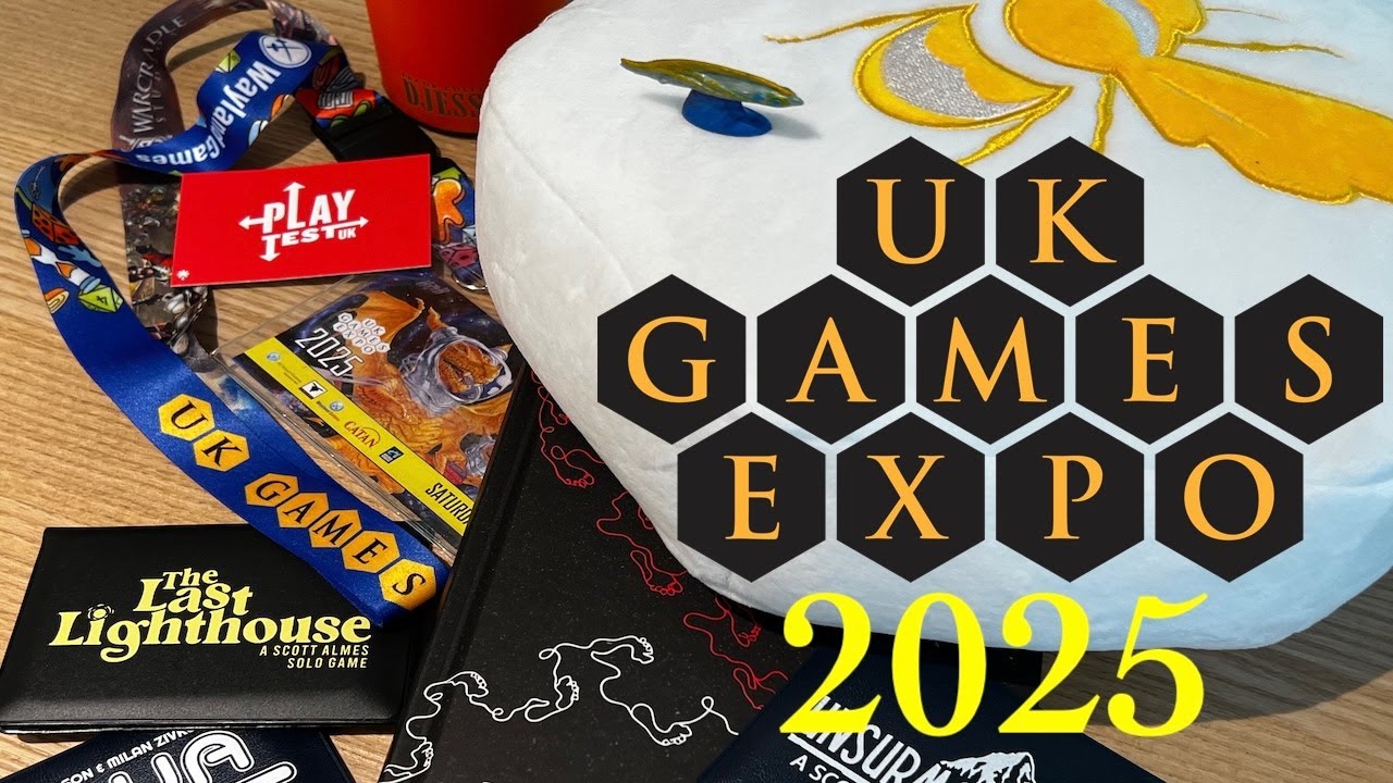UK Games Expo (UKGE) 2025, Walkthrough at NEC, Birmingham - YouTube