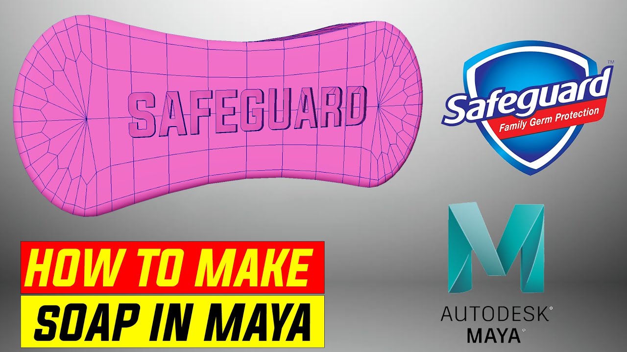 HOW TO MAKE THE SOAP IN 3D MAYA FOR BEGGINERS IN 2022 HINDI/URDU - YouTube