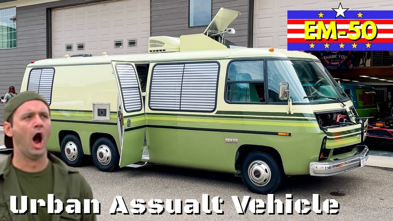 The EM-50 Urban Assault Vehicle Replica - YouTube