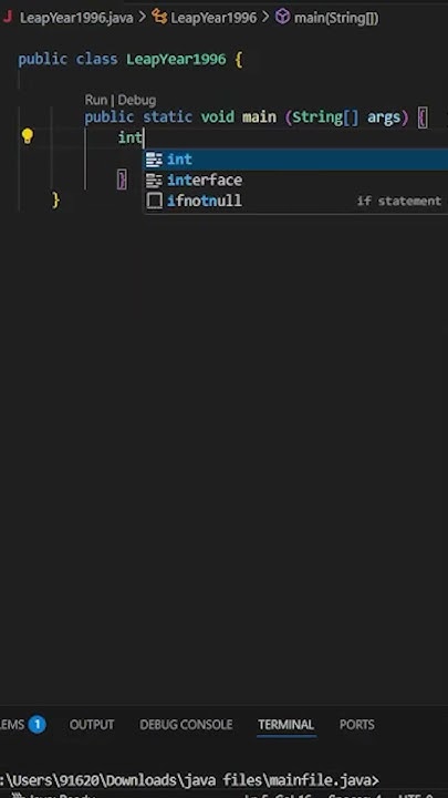 HOW To Find Leap Year ?? #leapyear #java - YouTube