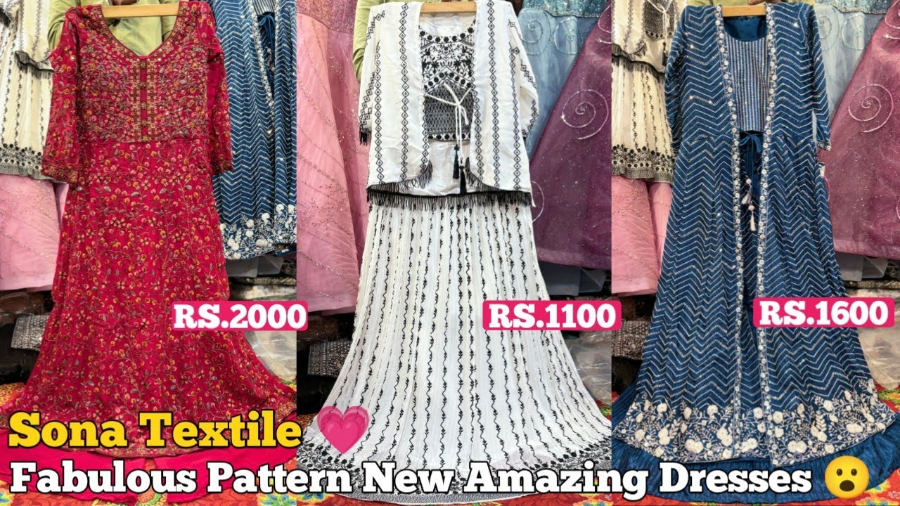 Sona Textile ! Fantastic New Designer Dresses Collection 😍 ! मात्र 1000 ...