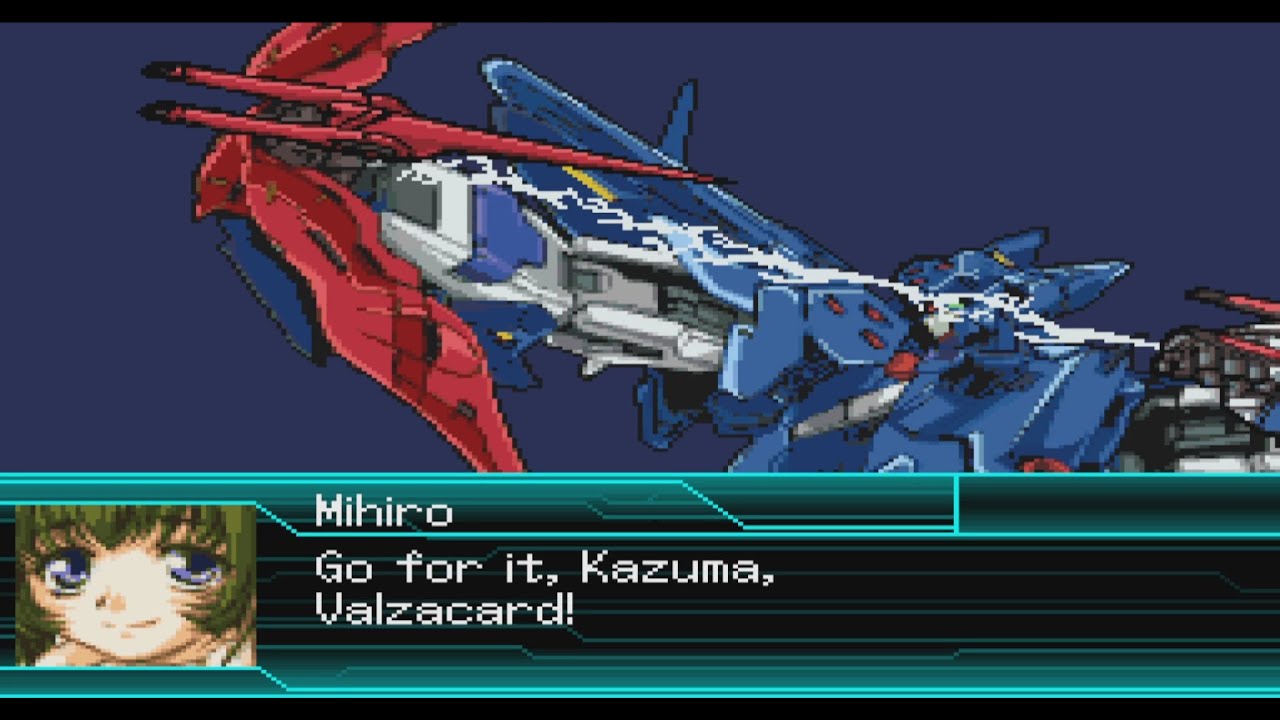 (ENG)Super Robot Wars W - Valzacard Attacks - YouTube