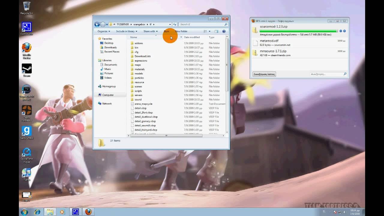How to install an admin program(Sourcemod) to your server (Full tutorial) - YouTube
