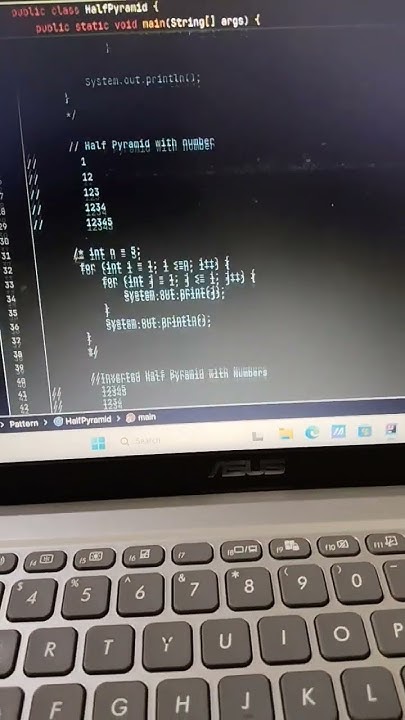 5 Pattern Problem In Java Shorts Short Shortsvideo Shortvideo Shortsfeed Shortsviral Youtube