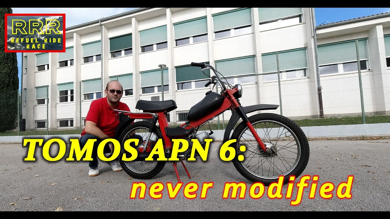 TOMOS APN 6: never modified, a legend - YouTube