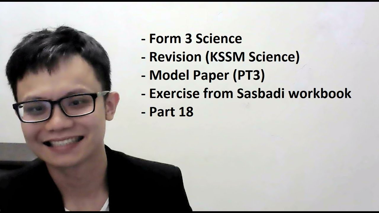 - Form 3 Science - Revision (KSSM Science)- Model Paper (PT3) - YouTube