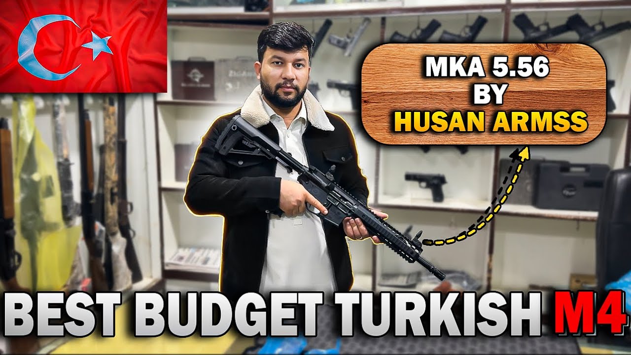 MKA 5.56 by Husan Arms Turkish M4 - YouTube